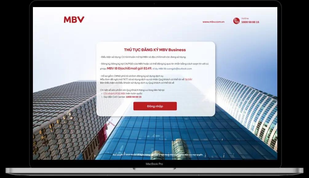 Khách hàng doanh nghiệp | MBV Website